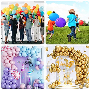 Gold Balloons 60PCS Metallic1 Balloons Gold Party Balloons 2 Inch Latex Balloons for Birthday Party Gold Party Decorations for Christmas Wedding Graduation Baby Shower Bachelorette Retirement Party