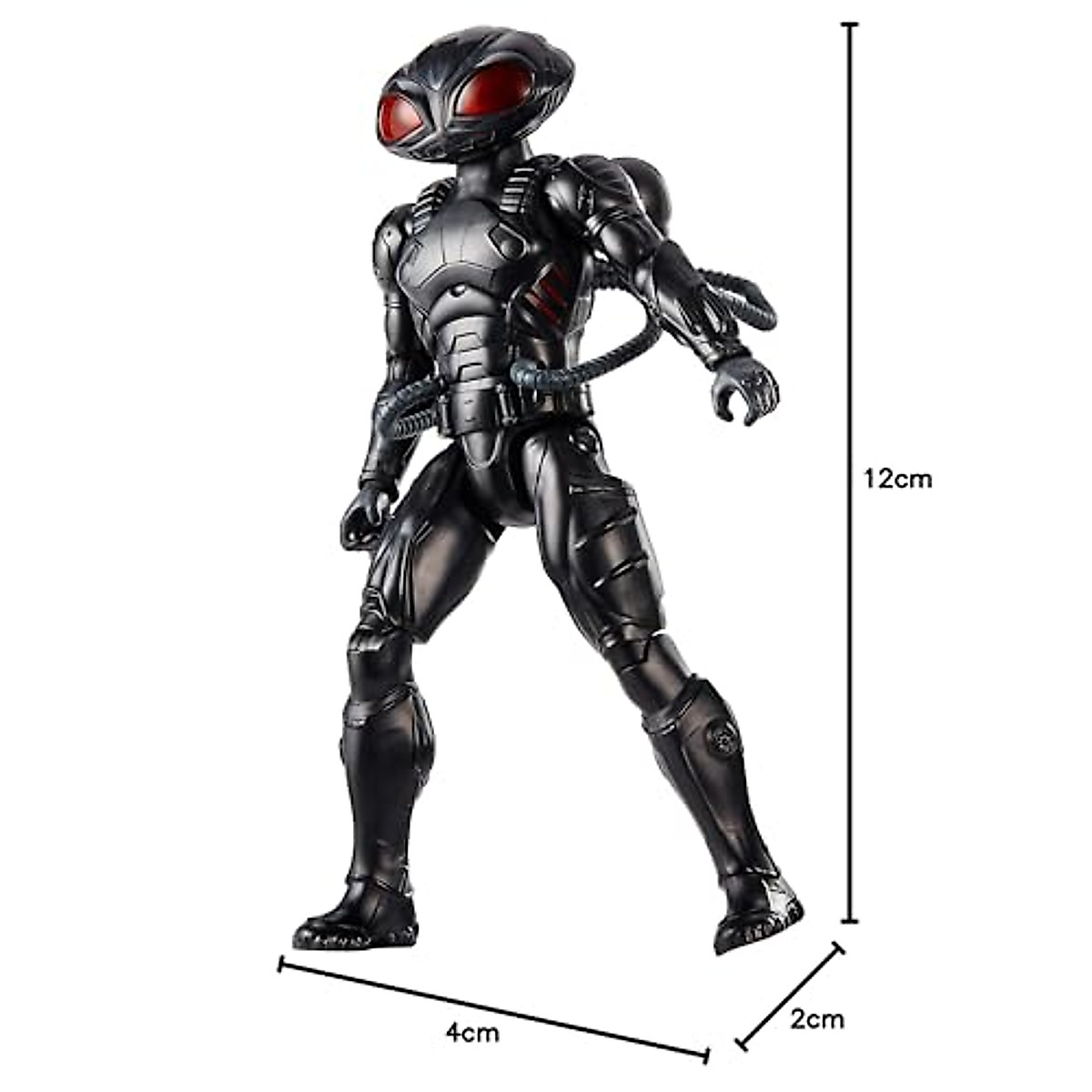 DC COMICS Aquaman Black Manta 12" Action Figure