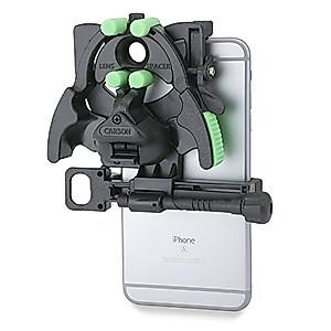 Carson HookUpz 2.0 Universal Smartphone Optics Digiscoping Adapter for Binoculars, Spotting Scopes, Telescopes, Microscopes, Monoculars and More (IS-200)