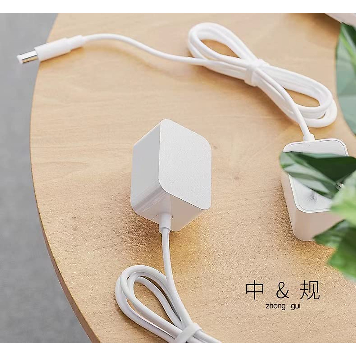 Adapter Power Cord Replacement for Hatch Baby Rest Sound Machine Night Light, Barrel Style 5V 1A White AC Supply Adapter Cable 5ft