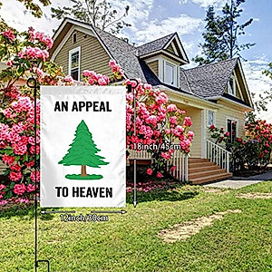 An Appeal To Heaven Garden Flag Vertical Double Sided Farm Lawn Yard Outdoor Decoration 12 x 18 Inch