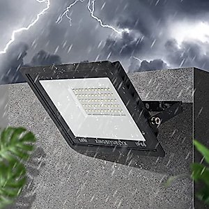 XINGSIYUELYX LED Flood Light Outdoor 50W 5000LM Daylight 5000K LED Work Light Garage Light Floodlight Security Light Waterproof IP66 for Outside Exterior Backyard Yard Garden Playground Patio