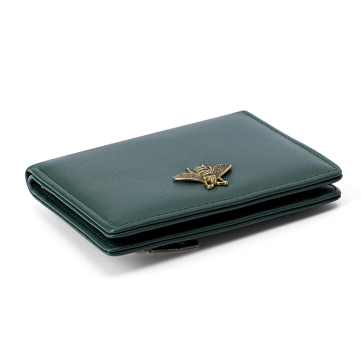 Altally Small Women Wallet RFID Blocking Bifold Pocket Wallet Slim Compact Ladies Purse Mini Wallets For Women (Dark Green)