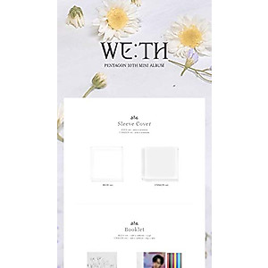 Pentagon WE:TH 10th Mini Album Seen Version CD+132p Booklet+Envelope+Lyric Paper+1p PhotoCard+1p Scratch Card+1p Bookmark+1p Sticker+Message PhotoCard SET+Tracking Kpop Sealed