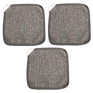 Framendino, 3 Pack Dual-Textured Exfoliating Washcloth with Soft and Scrubbing Side Body Exfoliation Wash Clothes for Bath Shower