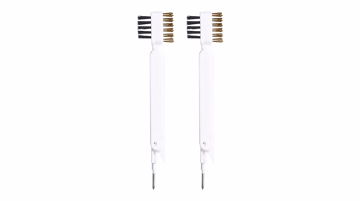 Deep Gas Stove Brass Wire Brushes, 4-in-1 Gas Stove Cleaning Brush ...