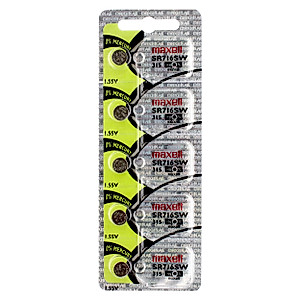 Maxell SR716SW 315 V315 SR62 SR716 Silver Oxide Watch Battery