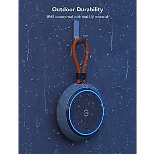 Govee Outdoor Light Show Box, 22 Music Modes and 20 Scene Modes, Bluetooth Smart Group Control 10 Devices, IP65 Waterproof, Battery Powered, USB Charged, Supports Govee Smart Color Lights