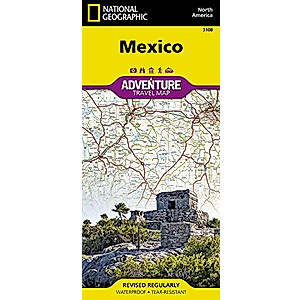 Mexico Map (National Geographic Adventure Map, 3108)