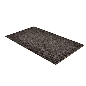 Notrax - 117S0034CH NoTrax 117 Heritage Rib Entrance Mat, for Lobbies and Indoor Entranceways, 3' Width x 4' Length x 3/8" Thickness, Charcoal