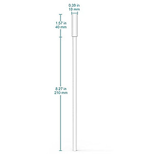 stonylab Stir Bar Retriever, 9.84 Inch PTFE Magnetic Stirring Bar Retriever, 9.84 Inch