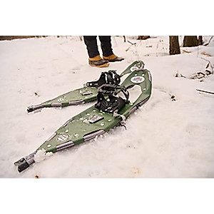 Redfeather Snowshoes Trek 30 SV2, Green, 30 Inch - Aluminum - Made in The USA