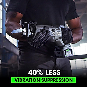 FLEX 24V Brushless Cordless Reciprocating Saw Kit with 5.0Ah Lithium Battery and 160W Fast Charger - FX2271-1C