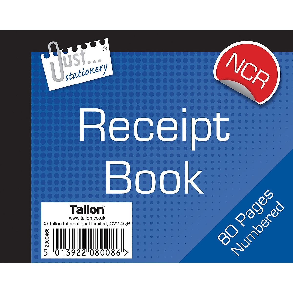 Just stationeryNCR Receipt Book 1-80 Pages