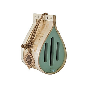 Wildlife World Dew Drop Butterfly House Garden Habitat - Wooden Nest for Bugs, Butterflies, Moths & Lacewings