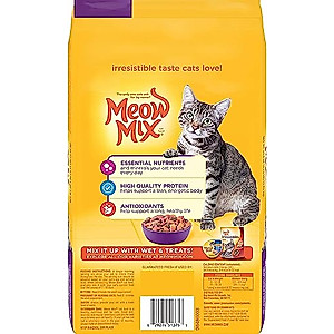 Meow Mix Original Choice Dry Cat Food, Heart Health & Oral Care Formula