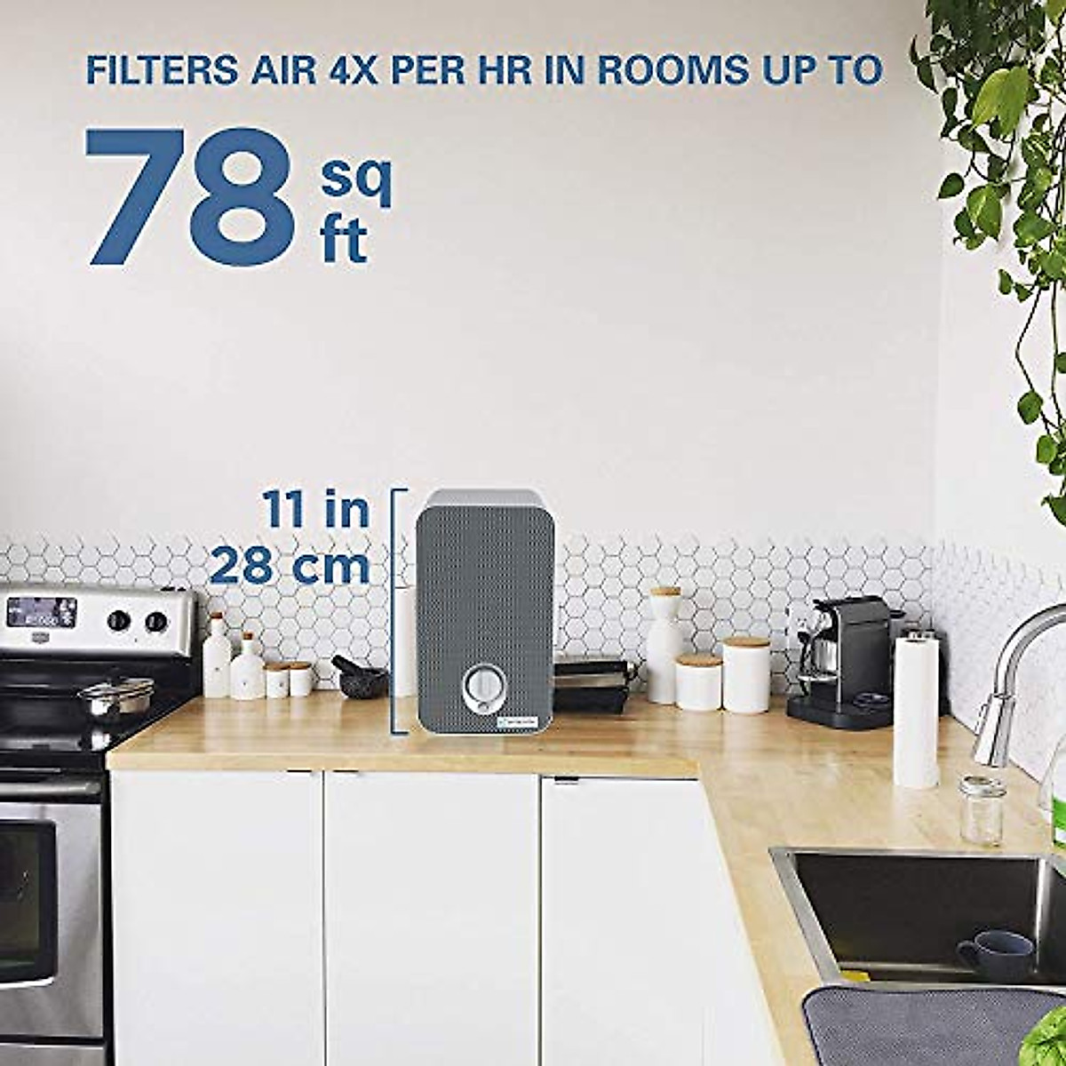 Germ Guardian HEPA Filter Air Purifier with Guardian Technologies GermGuardian Air Purifier Filter FLT4100 Genuine HEPA Replacement Filter