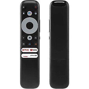 RC902N FMR1 Remote Control for All TCL Google Smart TV and TCL Android Smat TV,Replacement for TCL 55R646 55S546 65R646 65S546 75R646 75S546 Mini-LED QLED 4K UHD Smart TV [ Without Voice Function]