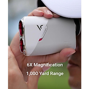 Voice Caddie TL1 Golf Range Finder | Golf Laser Rangefinder with Slope & Magnet | Must Have Golf Accessories