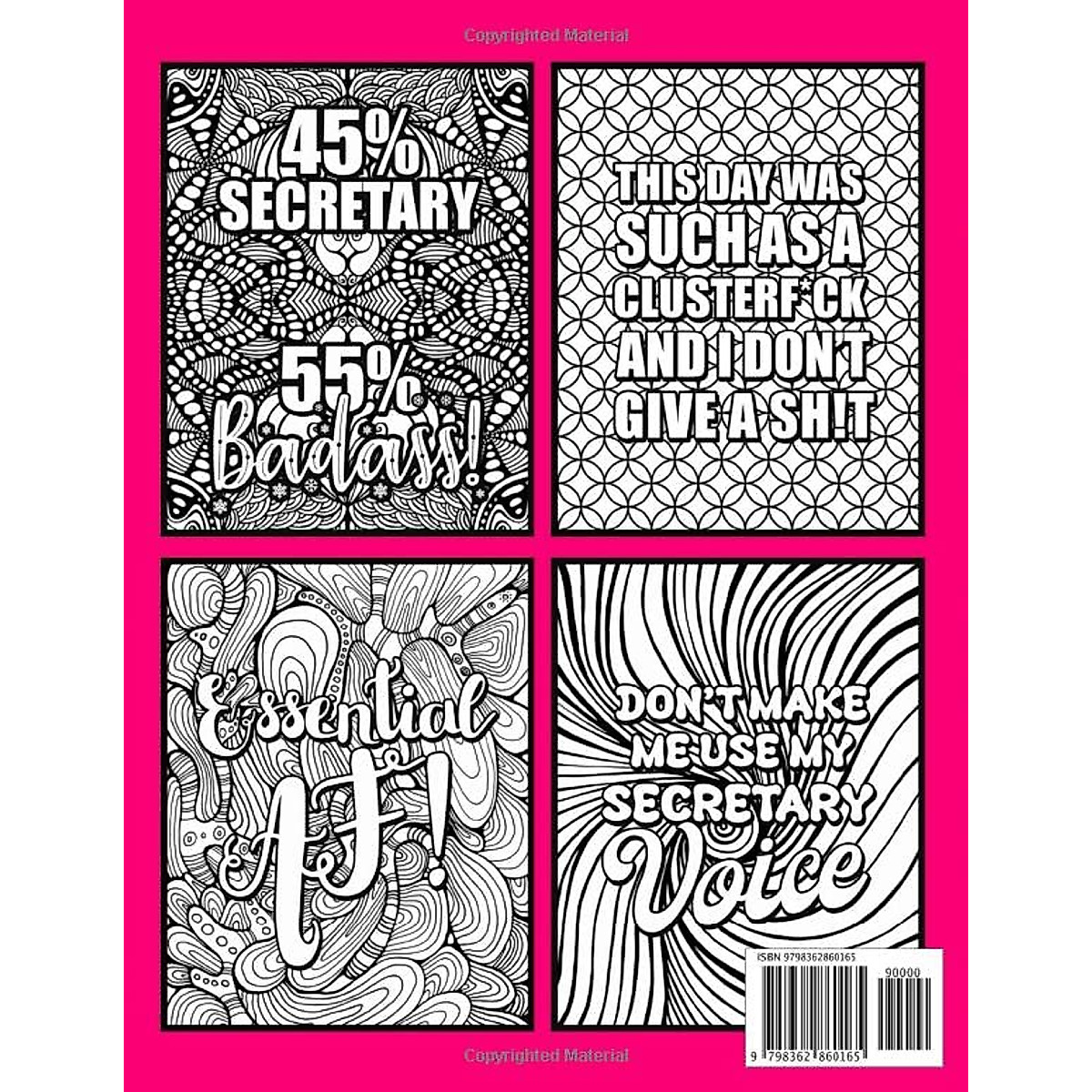 Secretary Coloring Book for Adults: A Funny Appreciation Gift for Secretaries for Stress Relief