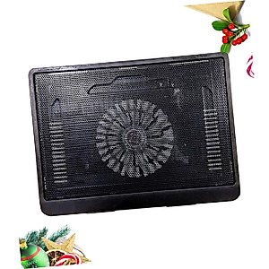 Abaodam 14 Laptop Cooling Mat Radiator Silent Fan Laptop Cooling Fan Coolers Gaming Laptop Cooler Desk Notebook Cooler Cross- Cooling Fan Computer Desktop Cooling Portable Cooling pad n19