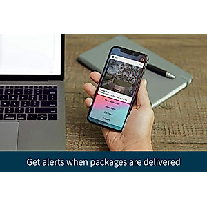 Arlo Essential Wire-Free Video Doorbell White with Echo Show 5 (2nd Gen, 2021 Release) Charcoal Bundle