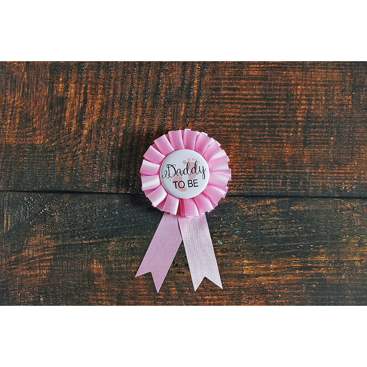 PATICARRY Mom to Be Sash and Daddy to Be Tinplate Badge Pin for Baby Shower Decorations,Welcome Baby Girl Gender Reveal Decorations, New Mom Gifts for Baby Celebration
