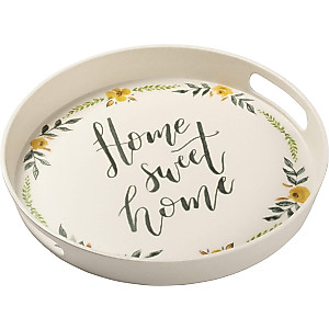 Primitives by Kathy 104022 Melamine Serving Tray, Set of 2, Bee Home