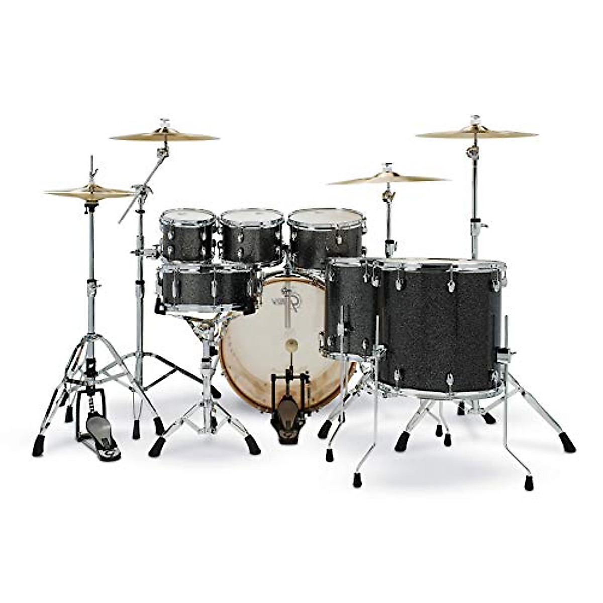 Gretsch Drums Drum Set, Black Stardust (CM1-E826P-BS)