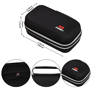 FBLFOBELI Hard Carrying Case for BESTEK Universal Travel Adapter 220V to 110V Voltage Converter (Case Only)
