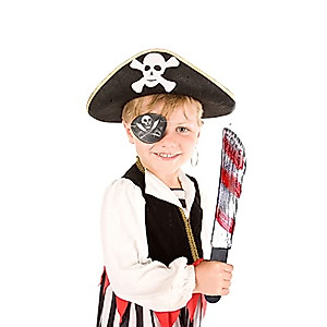 Bloody Butcher Knife-Fake Realistic Bloody Knife Prop Halloween Costume Knife for Zombie Costumes