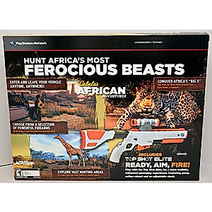 PS3 Cabela's African Adventures Bundle with Gun
