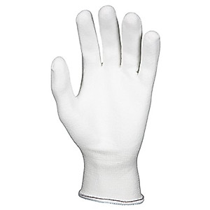 MCR Safety 9677M UltraTech Dyneema 13-gauge PU Coating Washable Gloves, White, Medium, 1-Pair