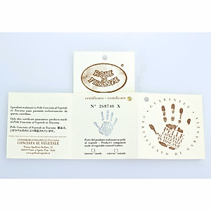 Robe di Firenze Italian Made Burgundy Red Organically Treated Leather Hobo Bag