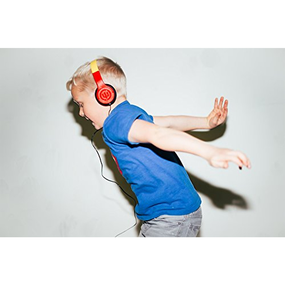 Wicked Audio Rad Rascal Kids Headphones with Safety Volume, (Ketchup ...