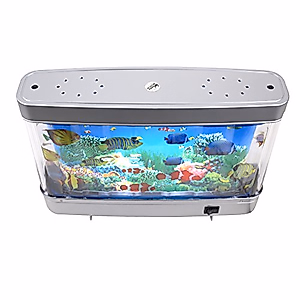Lightahead Artificial Tropical Fish Decorative Sensory Aquarium Lamp Virtual Ocean in Motion (Marine Life A)