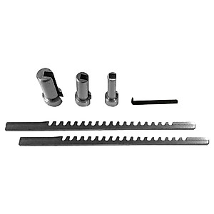 NEWTRY Keyway Broach Set 6pcs HSS Keyway Cutting Tool for Lathe Industrial Tools Precision Sets in Fitted Wooden Box