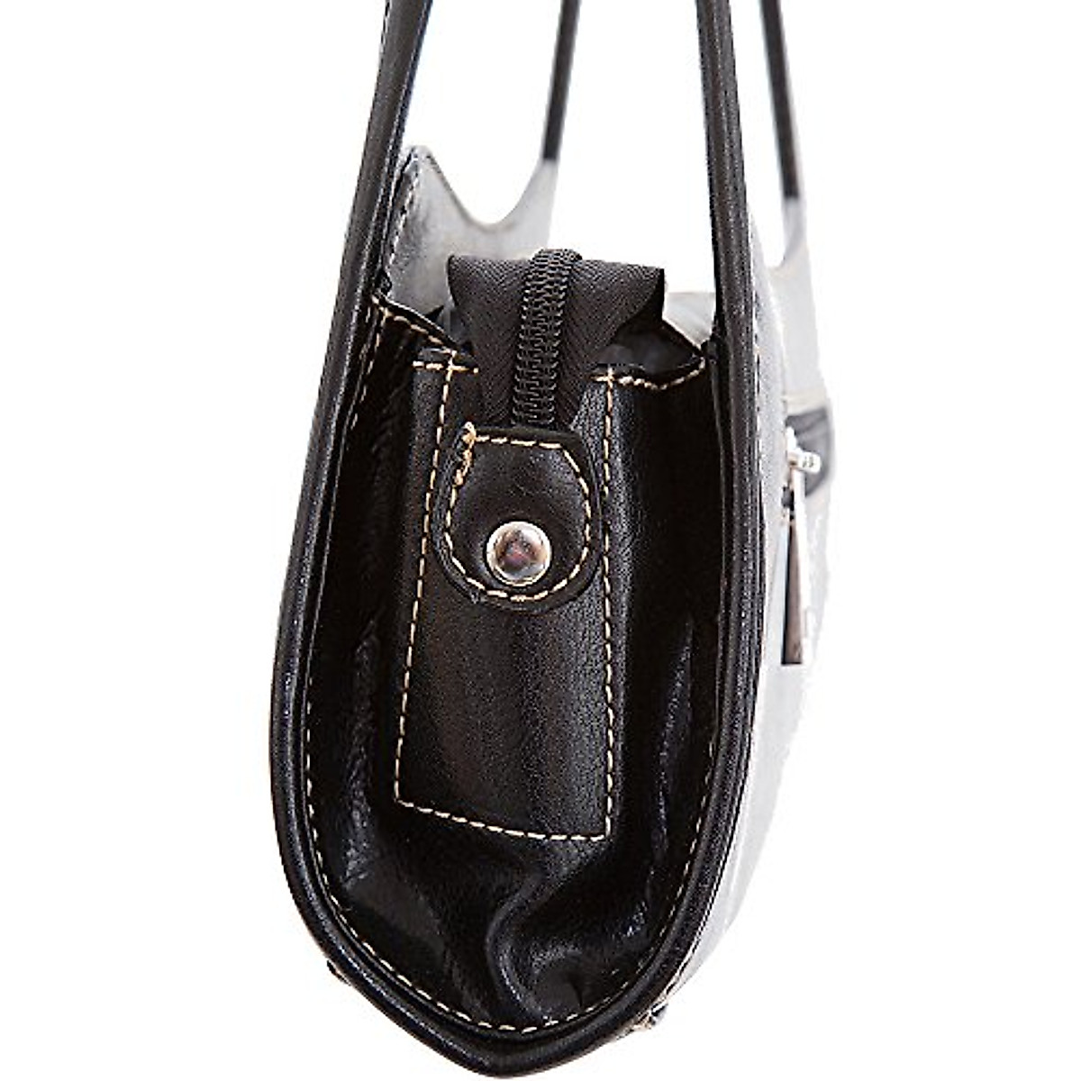 Handbags For All Small Double Handle Hobo Black Women Handbag