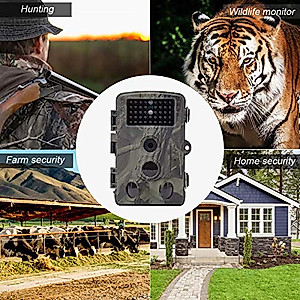 135x90x76mm Camera, 2inch Scouting Camera, TFT Display Screen for Automatic Photography Wild-life Field Detection Household/Office