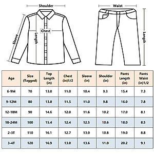 Dinysuos Baby Boy Clothes Newborn Boy Outfits Cotton Shirt + Bow Tie + Suspender + Pants Infant Gentleman Suits 6 Months - 7 Years