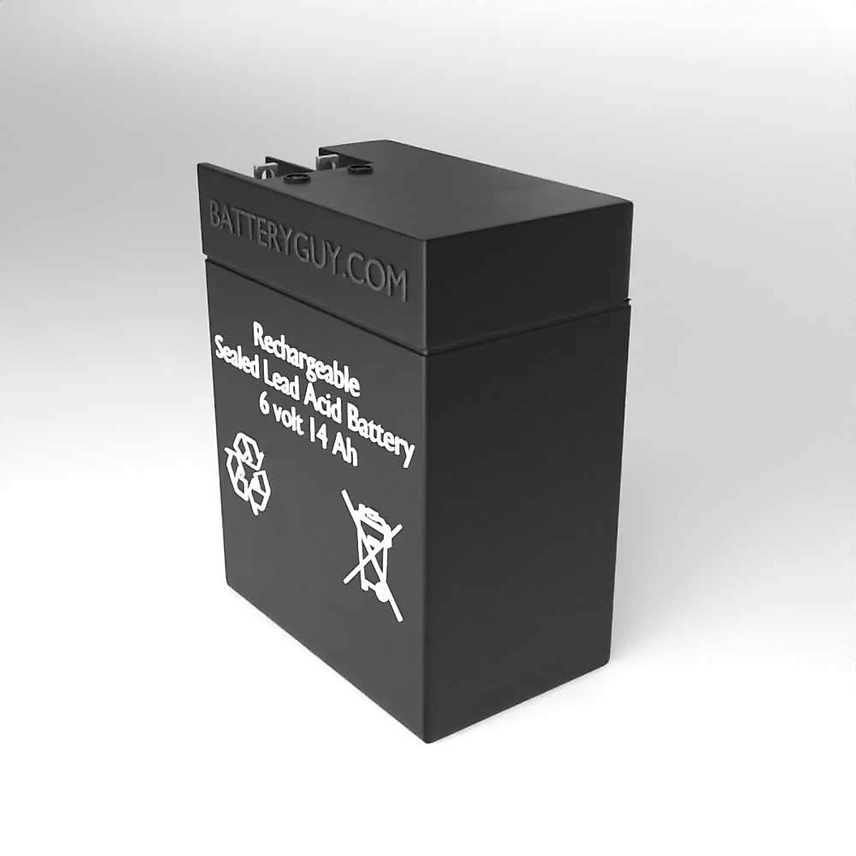 BatteryGuy 6V 14.0Ah SLA Battery - BG-6120FP (Rechargeable) - Qty of 1
