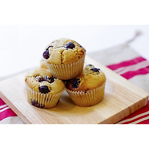 Silicone Mini Cupcake Pan Silicone Molds, 2 Pack Silicone Mini Muffin Pan with 24 Cups Muffin Tin (Red and Blue)