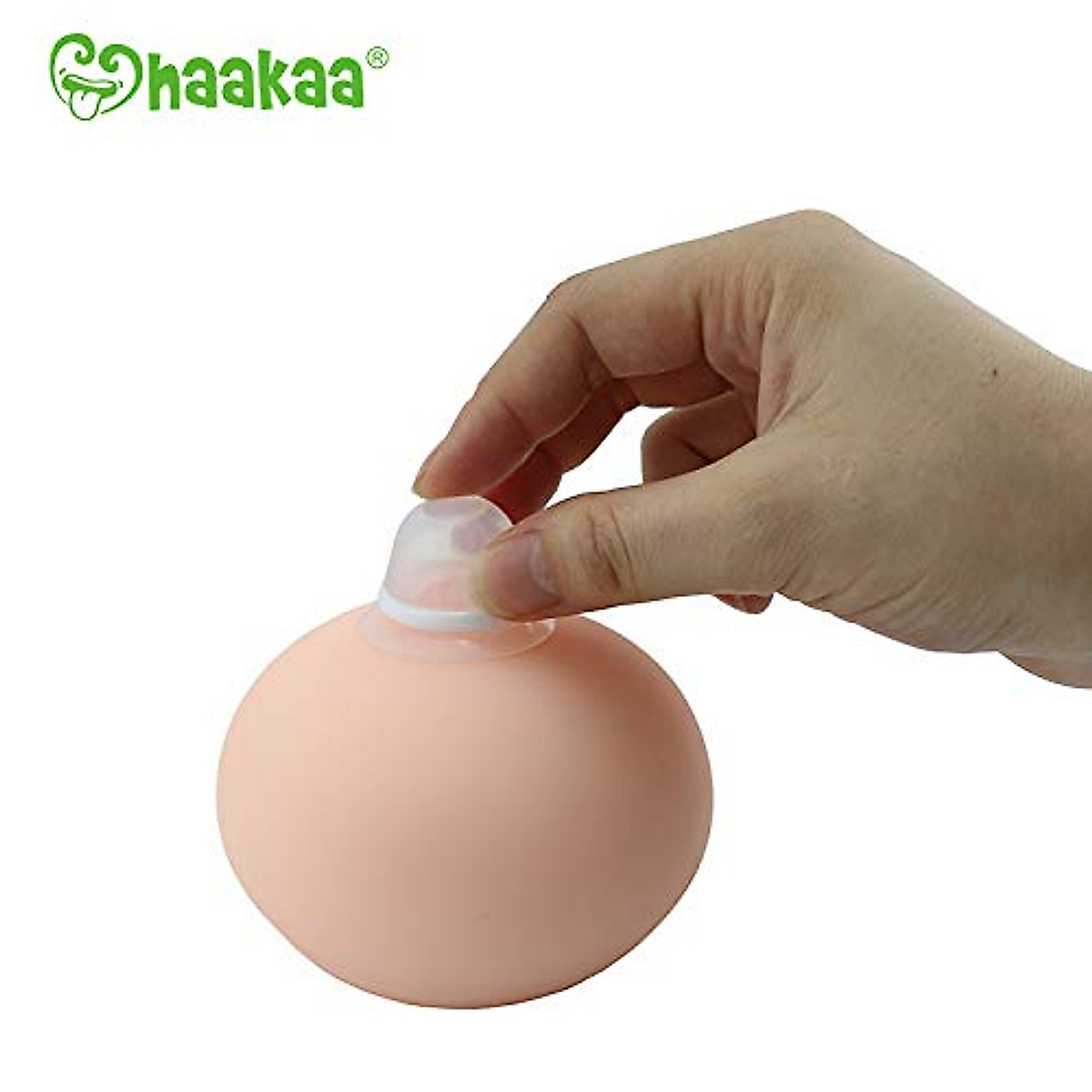 Haakaa Silicone Inverted Nipple Corrector, 2 pk BPA, PVC and Phthalate Free