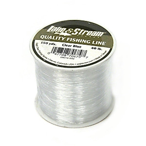 Eagle Claw 09010-080 Lake & Stream Economy Mono Line, 80-Pound, 60-Yards, Clear