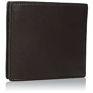 Caterpillar Men's Onyx Leather Wallet, Brown, One Size