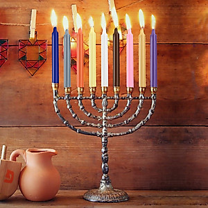 Kunrsug 24 Pack Assorted Color Spell Chime Candles – Premium Mini Unscented Taper Candles for Rituals, Prayer, Birthdays, Meditation, Altar, Spells, Chime Candles - 4 Inch Tall - Ideal for Witches