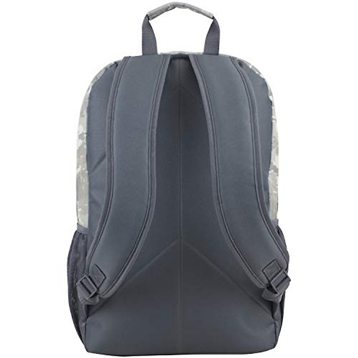 FUEL Travel Commuter Laptop Daypack Large Bag Backpack, Fits 17.5" Laptop, Interior Tech Sleeve, Grey Camouflage