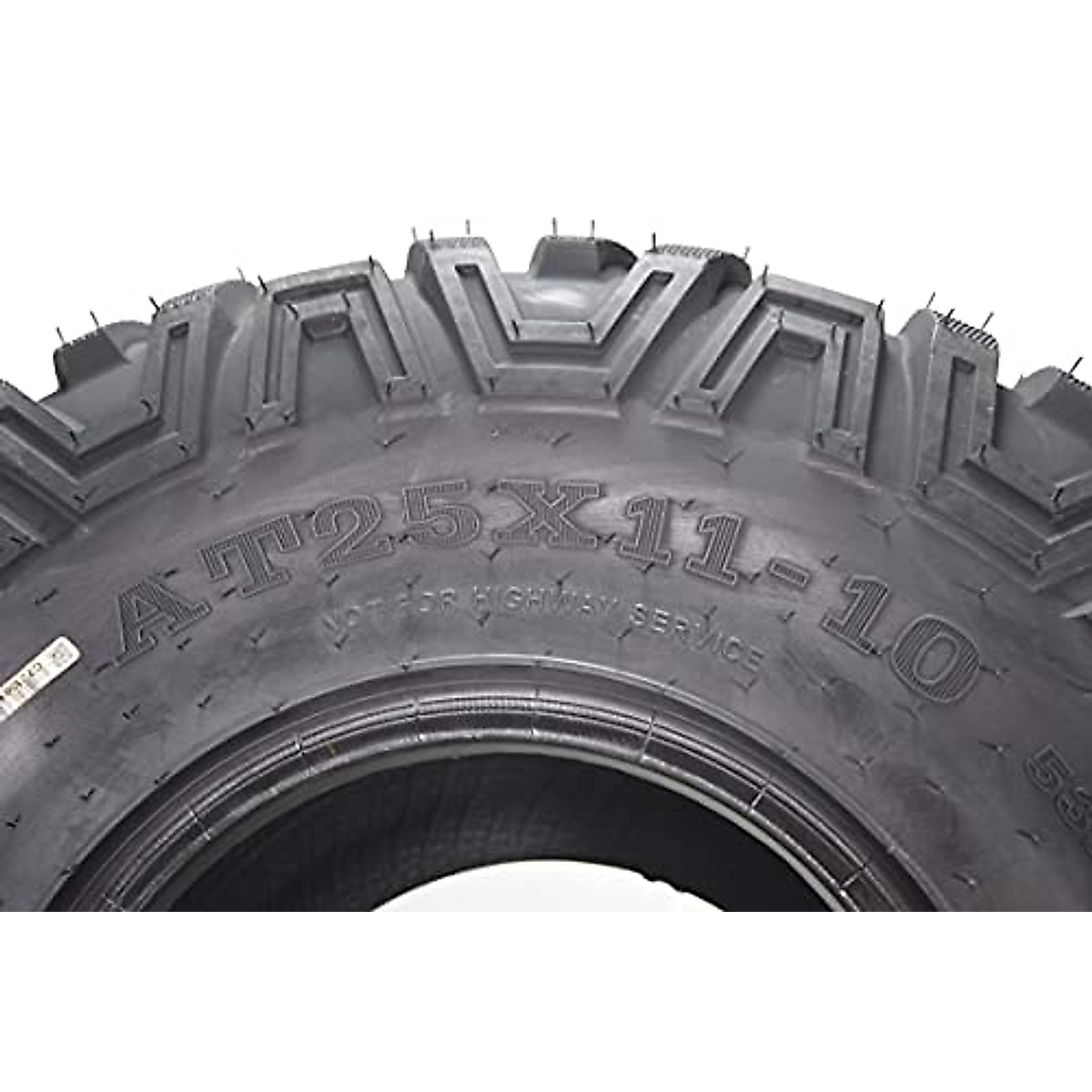 MASSFX QL ATV UTV 25x11-10 Rear Tire 25" 25x11x10 6Ply (2 Pack)