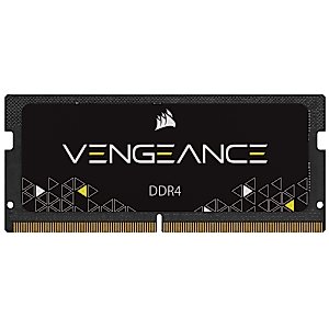 Corsair Vengeance Performance Memory Kit 8GB (1x8GB) DDR4 3200 CL22 Unbuffered SODIMM Memory for 11th Generation Intel® Core Processors.