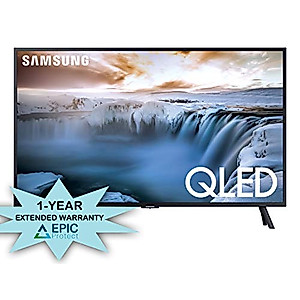 Samsung QN32Q50RA 32" Class QLED 4K Smart Ultra High Definition TV with an Additional 1 Year Coverage by Epic Protect (2019)